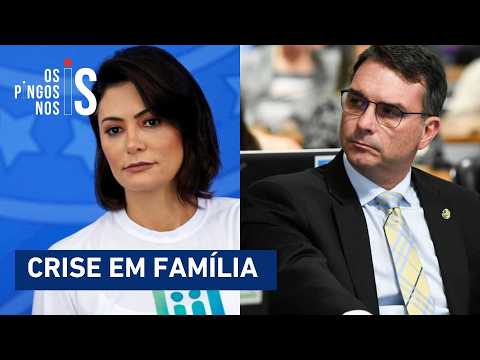 Flávio Bolsonaro sobre Michelle: “Vamos superar este momento difícil”