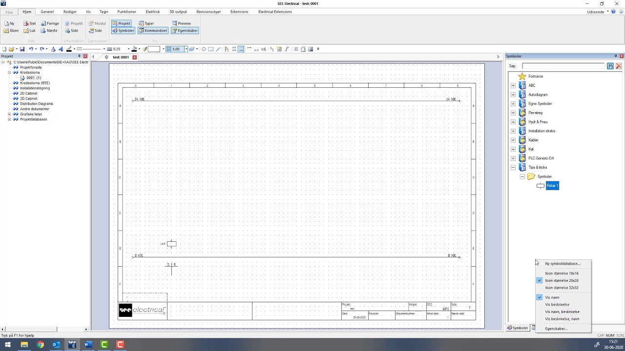 Symbol Origin – se hvordan du nemt bruger symbolet i SEE Electrical ...