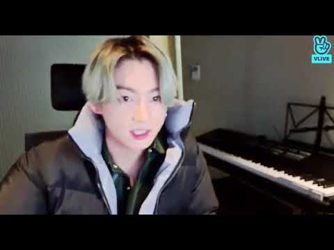 Jungkook singing Sweet Night in his Vlive 💜 Today | JK Live