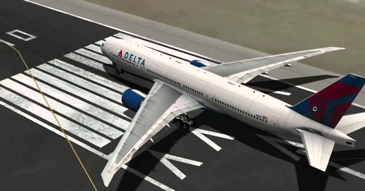 3D Flight Simulator - Boeing 777 Take off HD - YouTube
