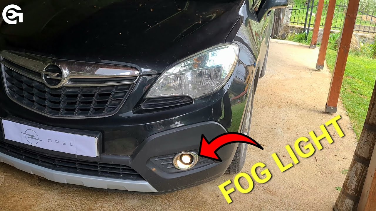 Opel (Vauxhall) Mokka - Front Fog Light Bulb Replacement - YouTube