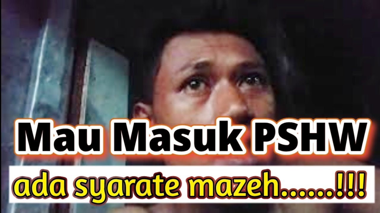 Langkah-langkah untuk masuk di PSHW - YouTube