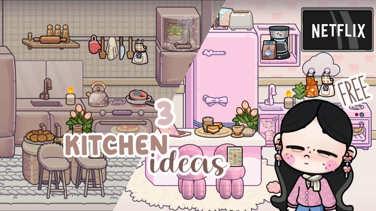 AVATAR WORLD 3 KITCHEN IDEAS 🥄☕️[ALL FREE/FREE IDEA] | IamKitty 🍶 - YouTube