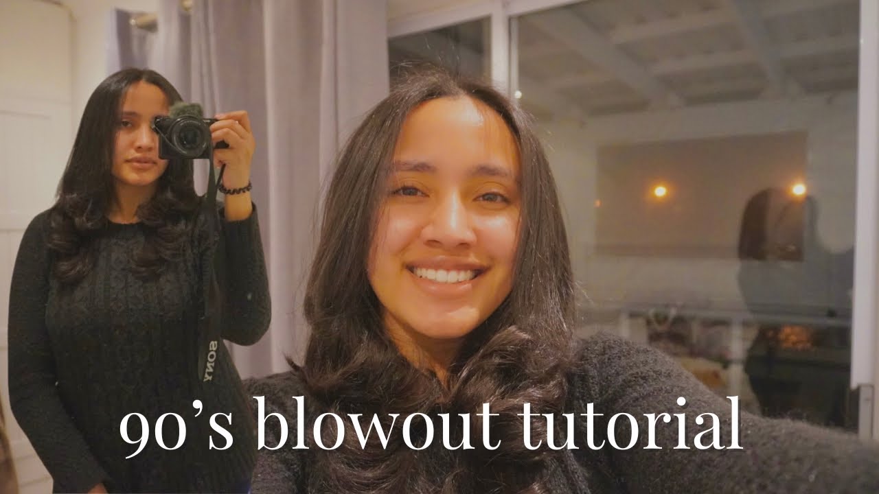 how to do the perfect 90’s blowout like a pro *blowout tutorial using a ...