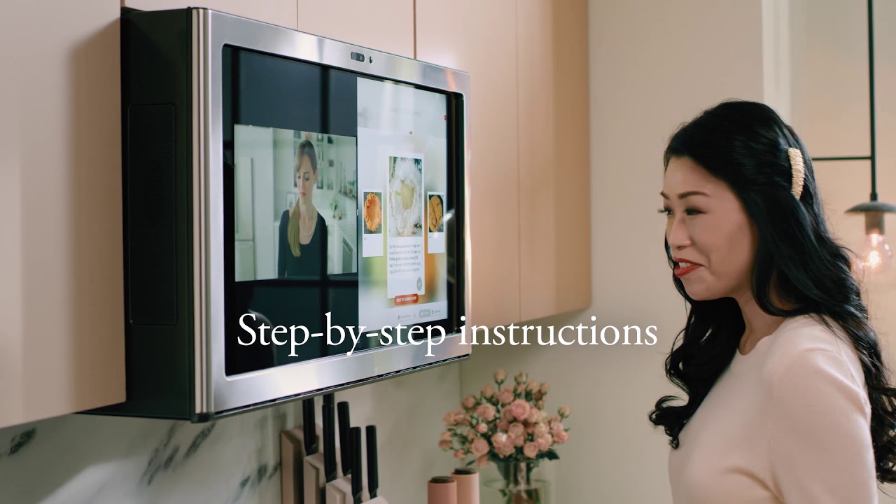 Video Chat on the Café Range and Kitchen Hub Pair - YouTube