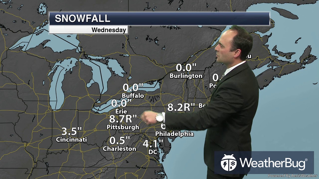 WeatherBug's National Weather Outlook - Mar 22, 2018 - YouTube