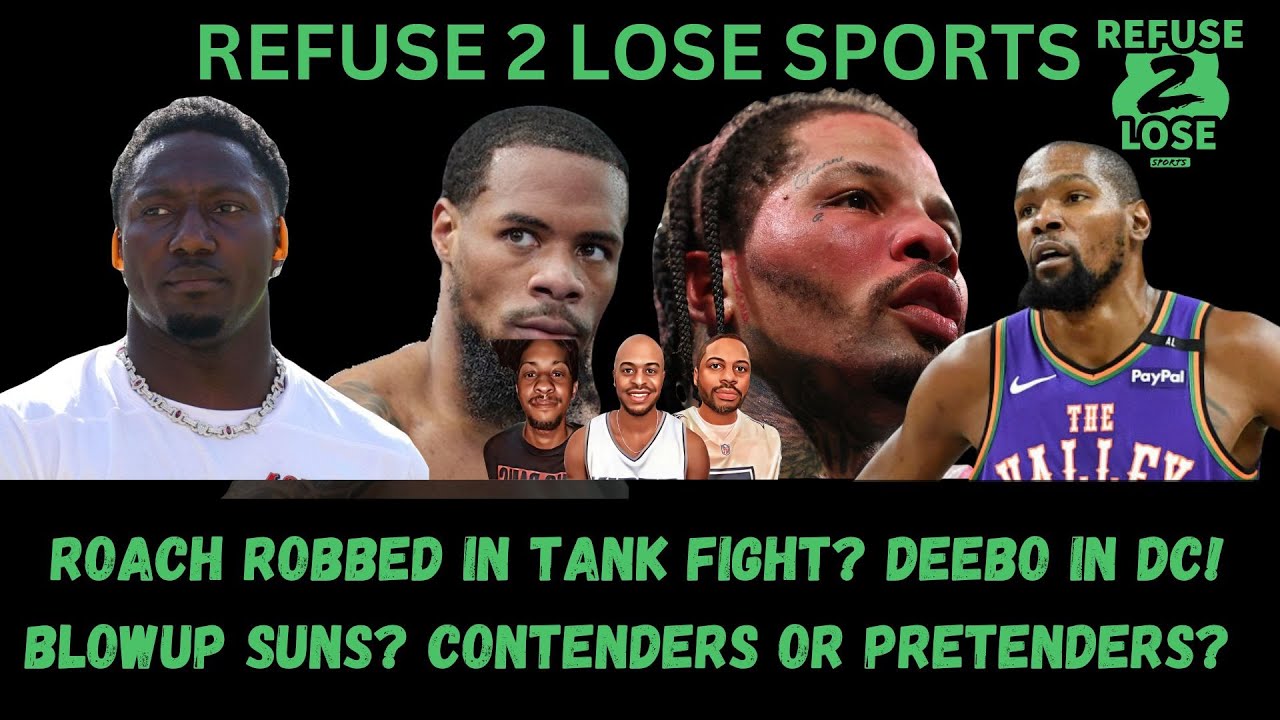 Roach ROBBED in Tank fight? Deebo in DC! BLOWUP Suns? & More! - YouTube