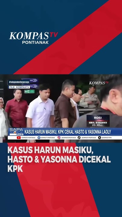 KPK Cekal Hasto Kristiyanto & Yasonna Laoly ke Luar Negeri #shorts - YouTube