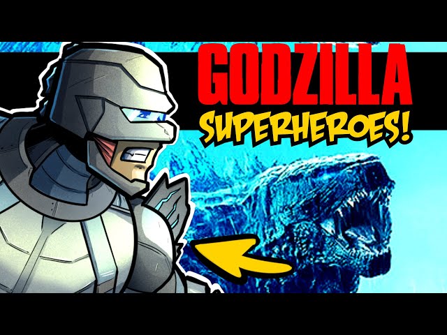Godzilla Vs Superheroes