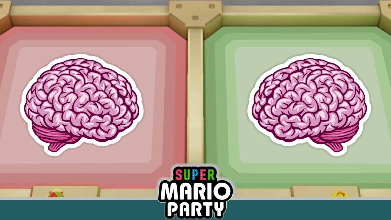 SUPER MARIO PARTY – ALL BRAINY MINIGAMES - YouTube