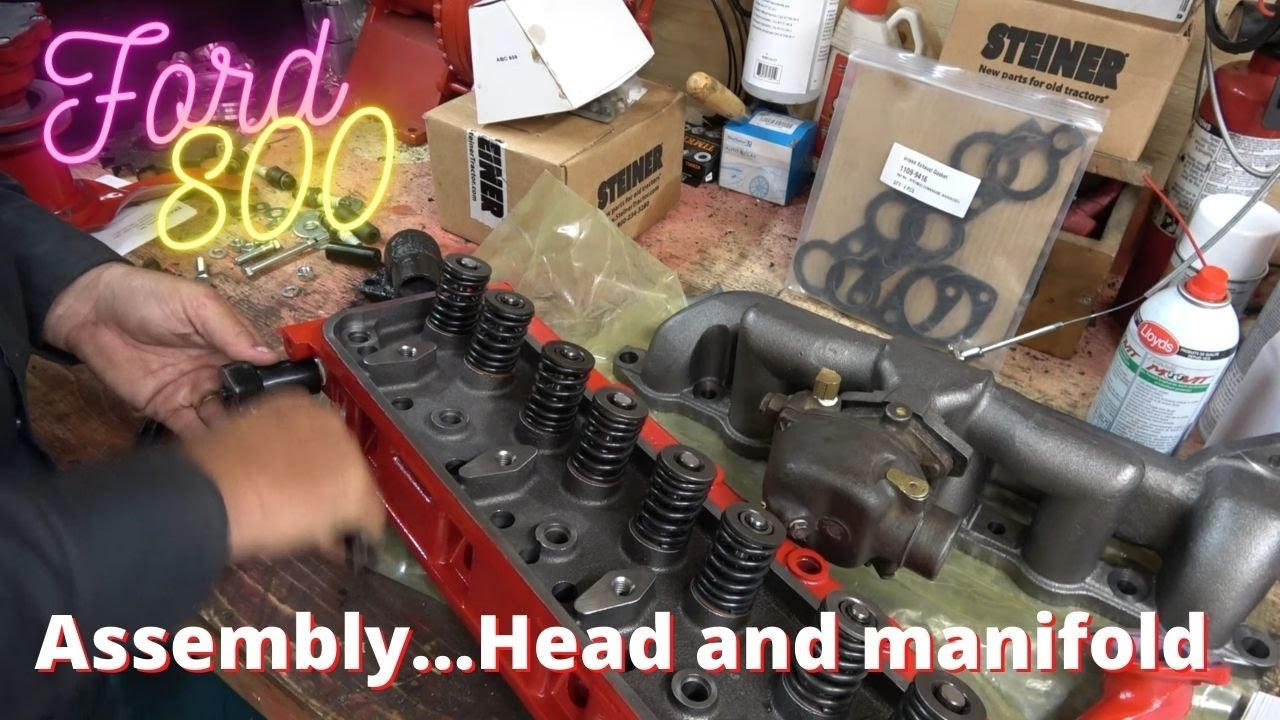 Ford 800...Lets start the engine assembly process - YouTube