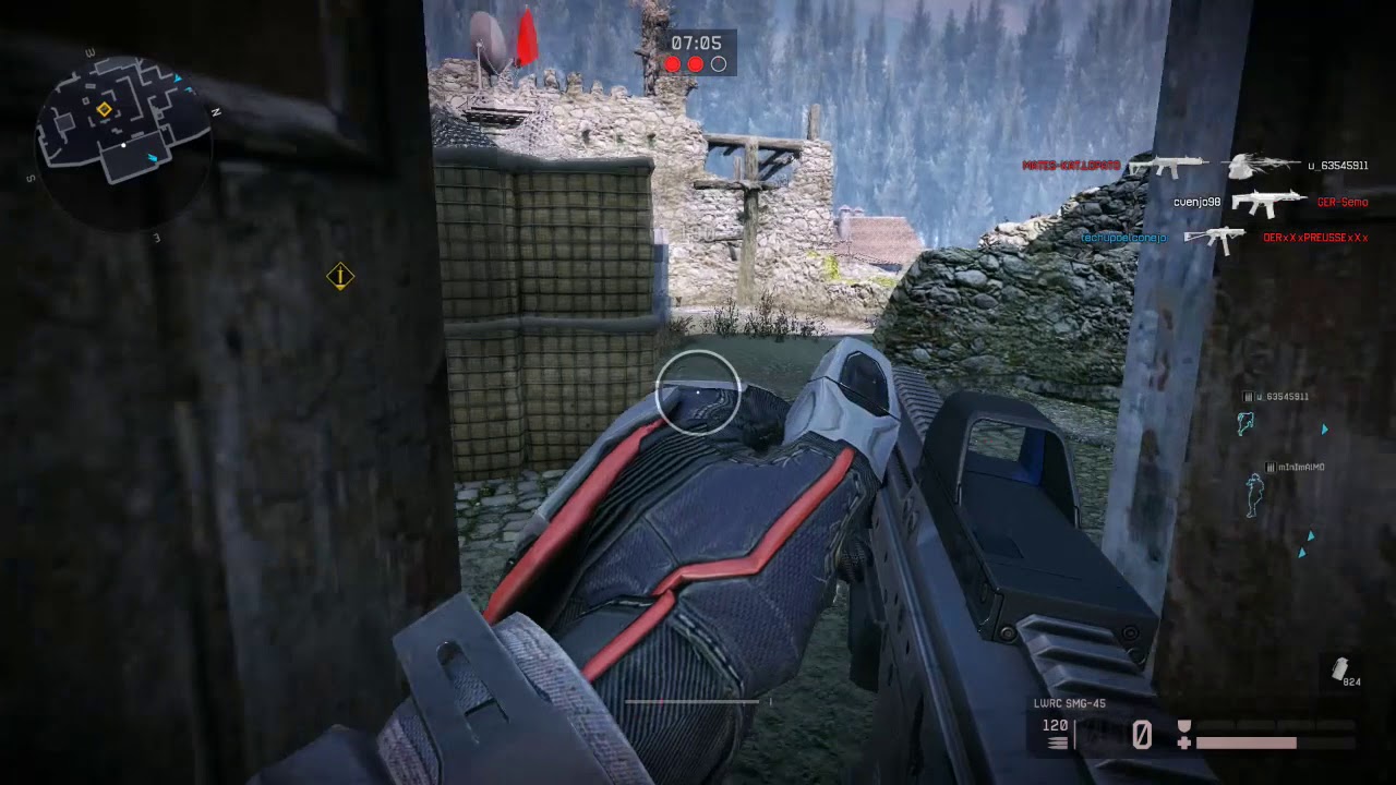 warface/lwrc smg-45 - YouTube