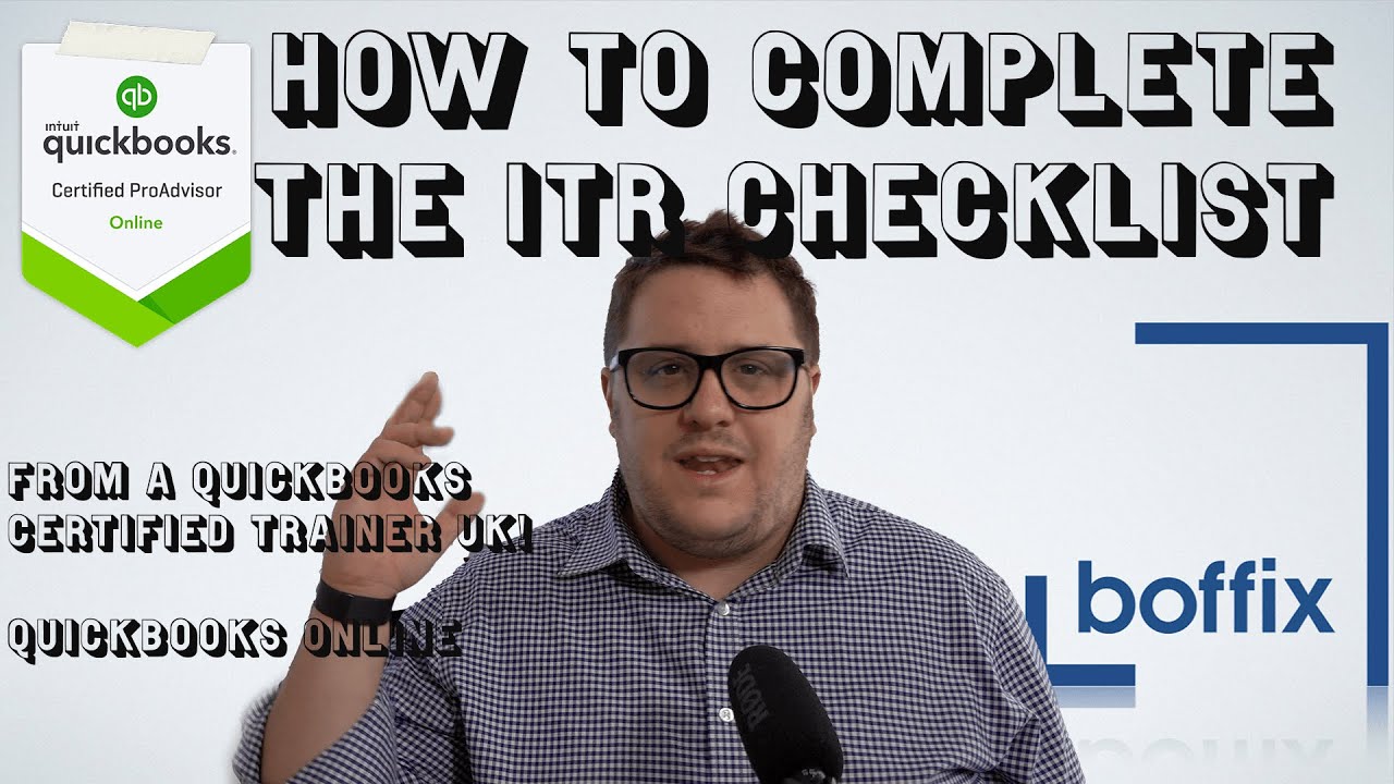 How to Complete the Self Assessment ITR Checklist from Boffix - YouTube