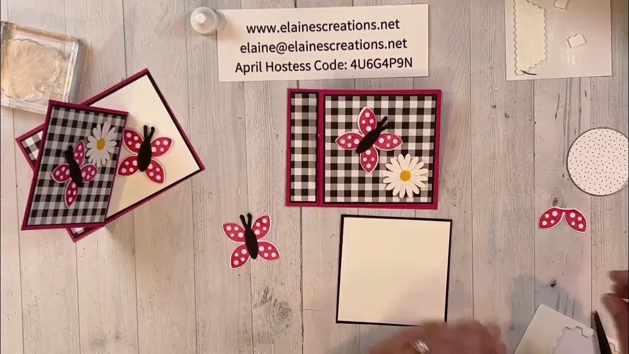 Let's Make Ladybug, Bee & Butterfly Cards! Sweet Stampin' LIVE - YouTube