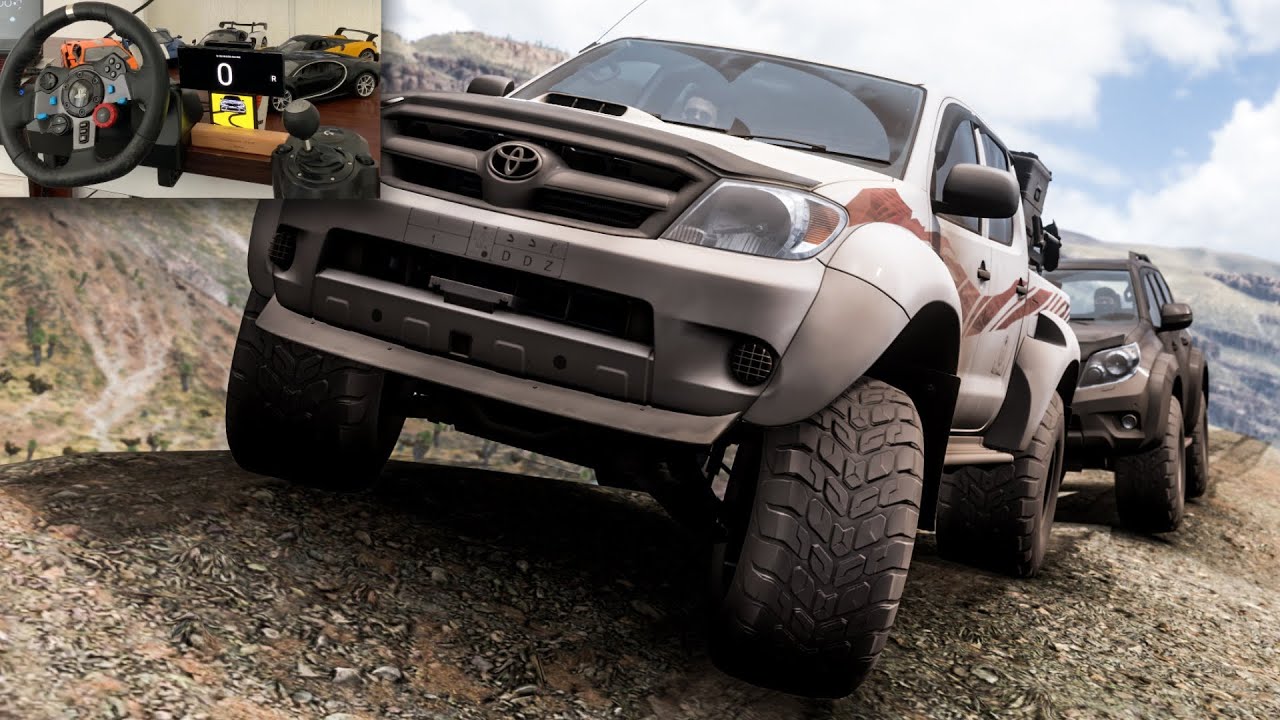 Toyota Hilux & Prado from Saudi Arabia | Forza Horizon 5 with Logitech ...