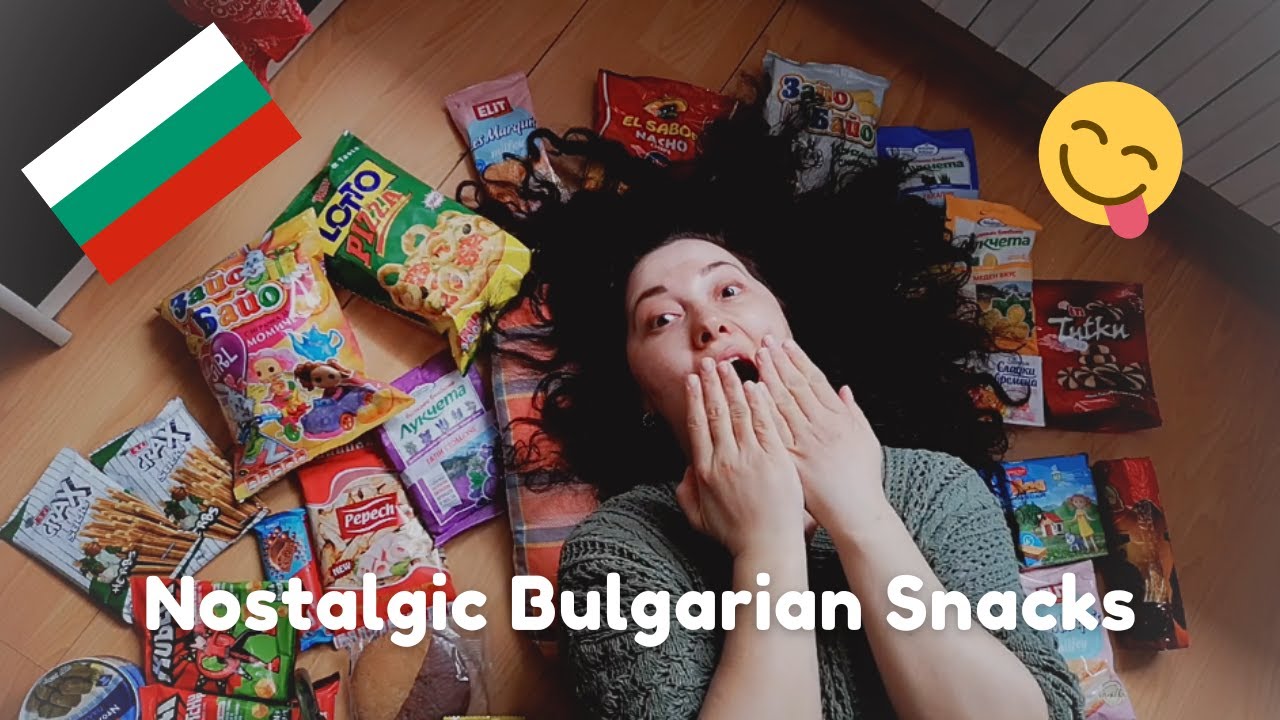 Bulgarian Childhood Snacks and Sweets Taste Test - Bringing Back ...