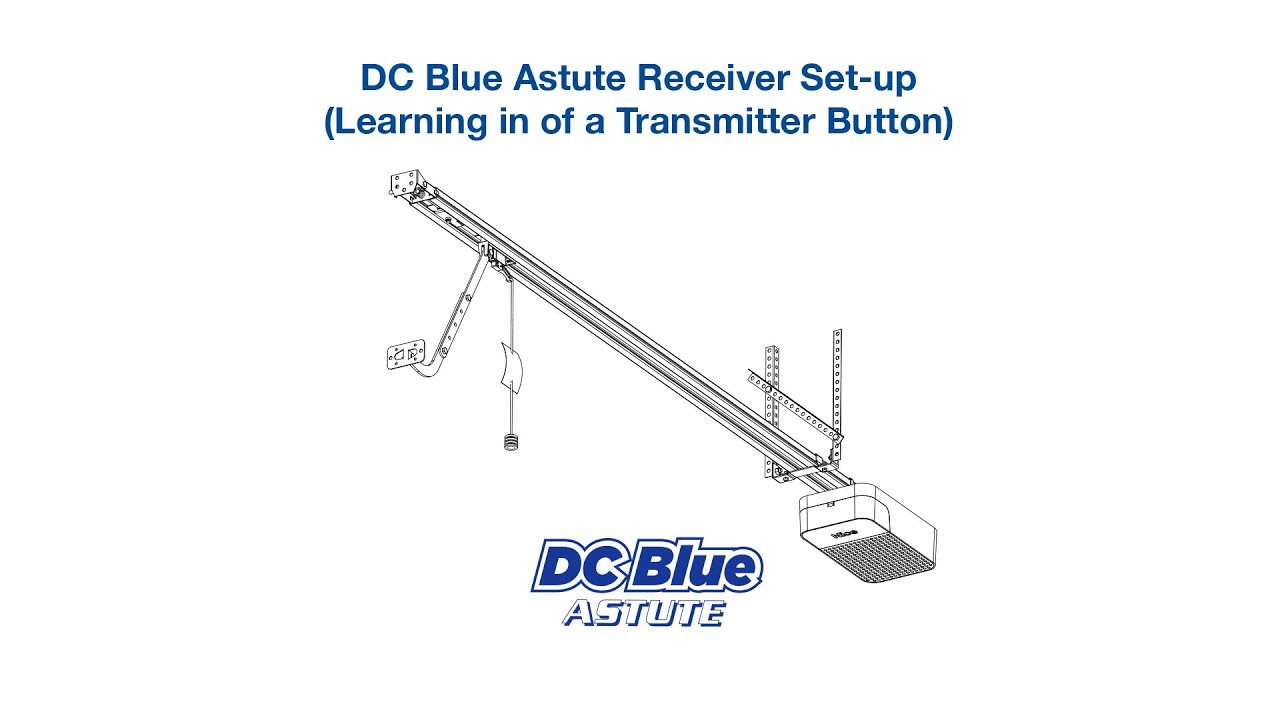 How to learn in a Nice remote into your DC Blue Astute garage door ...