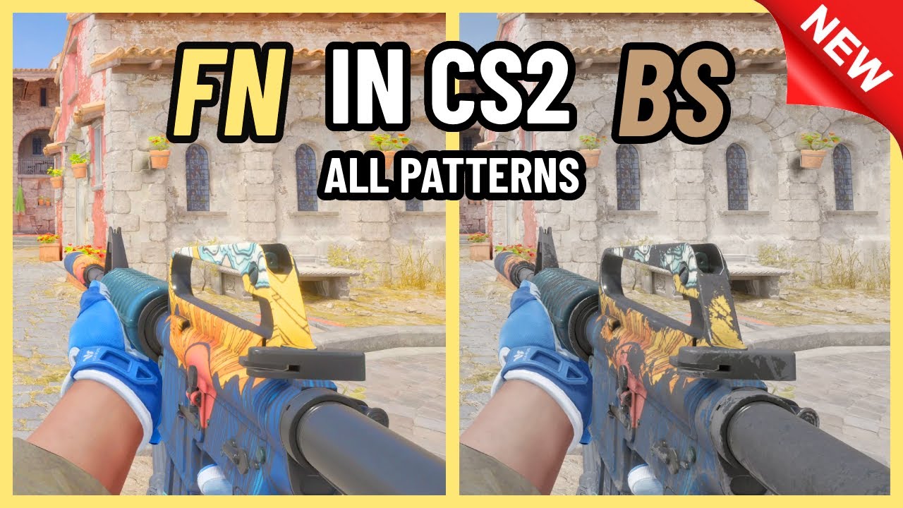 M4A1-S Solitude | CS2 All Floats and Patterns | In-Game Showcase - YouTube