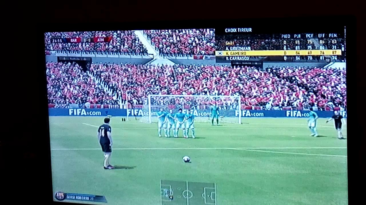 FIFA 17 FCB VS ATM 1-0 - YouTube