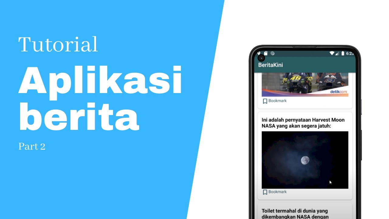Cara Membuat Aplikasi Berita di Android Studio : part 2 project - YouTube