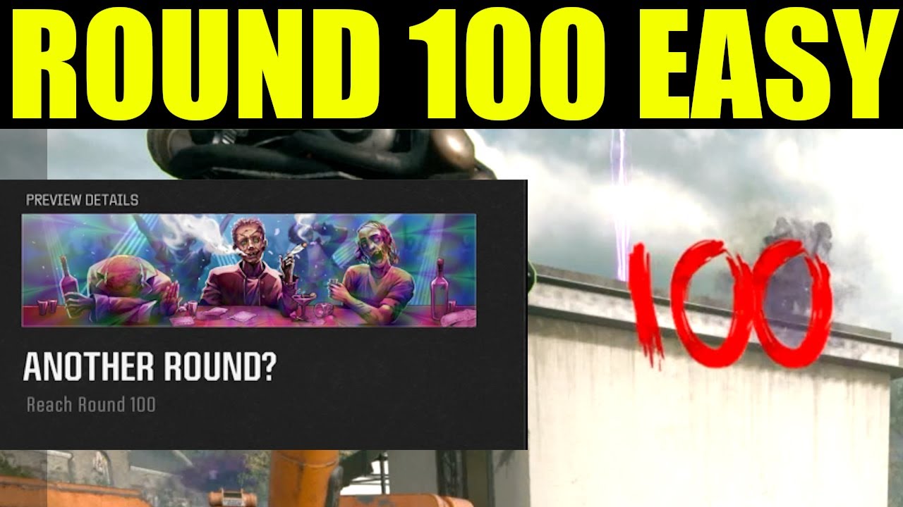 how to "reach round 100" in zombies (black ops 6) | easy method - YouTube