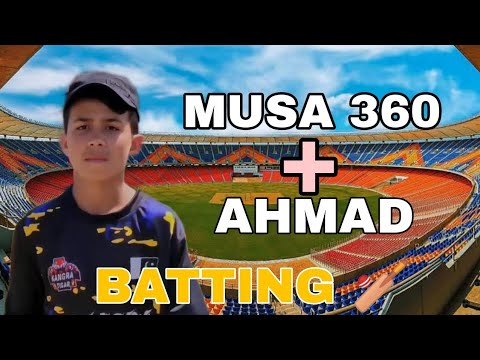 MUSA + AHMAD CLASSIC BATTING 🏏 - YouTube