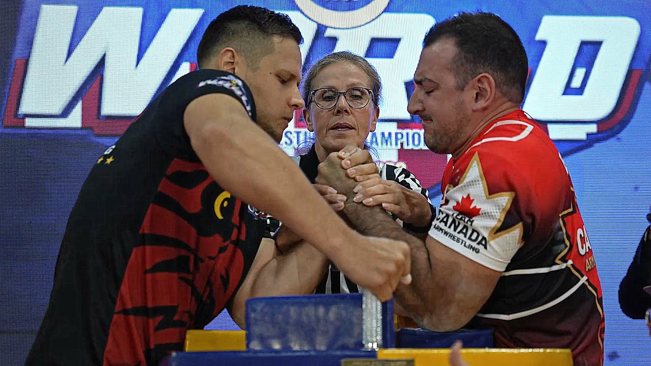 World Arm Wrestling Championship 2023 LEFT 95 KG - YouTube
