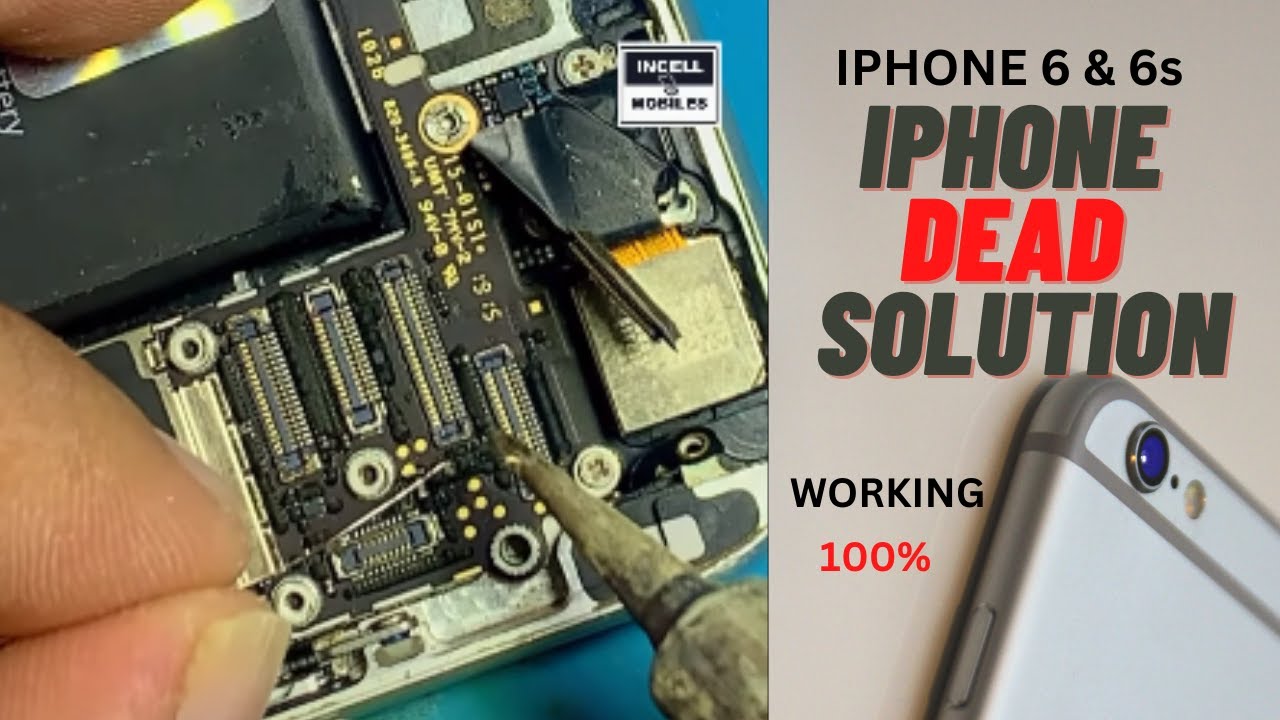 how to fix a dead iphone 6 best solution [INCELL MOBILE] - YouTube