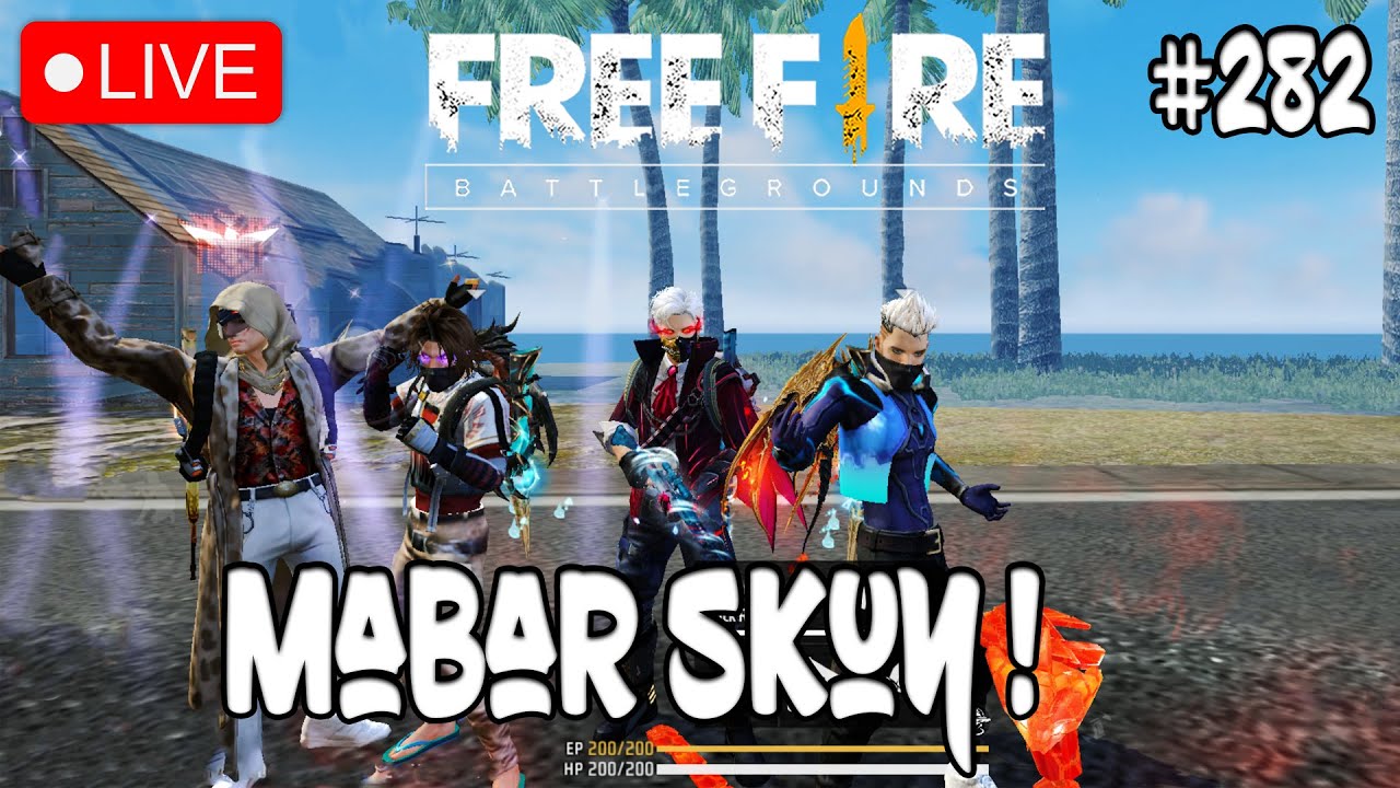 [ LIVE MABAR FF ] KALO BISA MABAR FF CR NGAPAIN JUGA MAIN SOLO? SKUY ...
