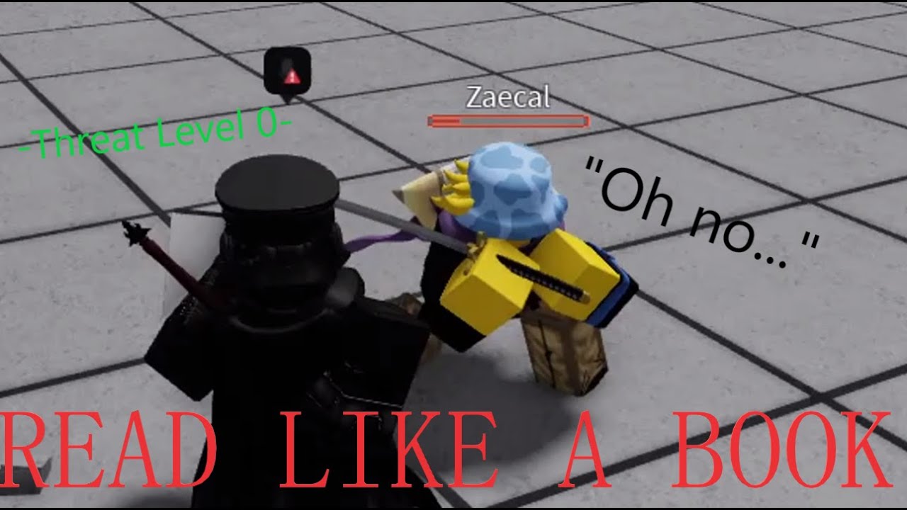 Roblox Strongest Battlegrounds - Reading Books - YouTube