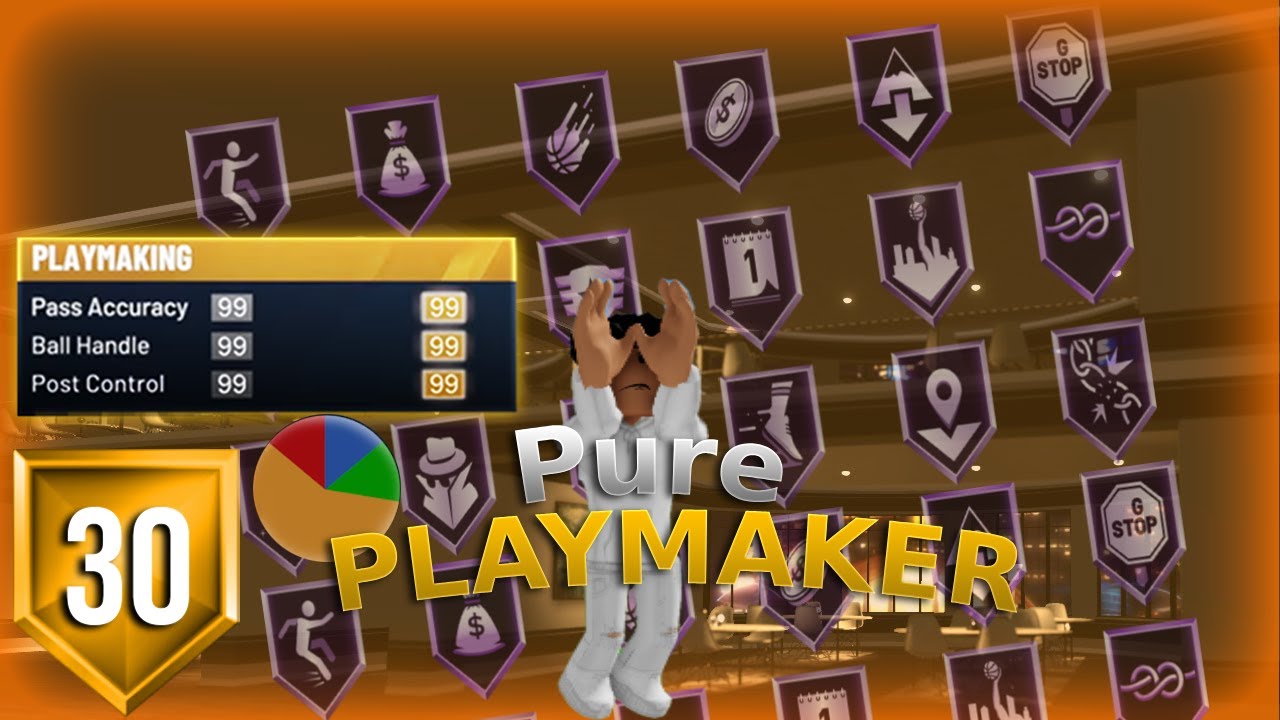 HOW TO MAKE THIS *OP* PURE PLAYMAKER BUILD - YouTube