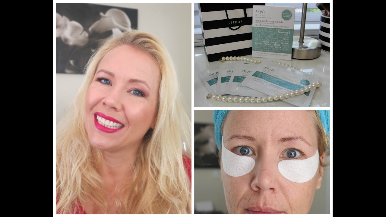 SKYN ICELAND EYE GELS - DO THEY WORK? | BEAUTY OVER 40 - YouTube