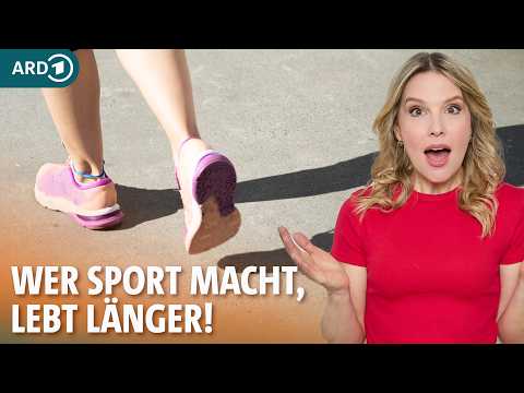 Walken oder Joggen? Sport-Tipps für Anfänger | Dr. Julia Fischer Best-of | ARD Gesund