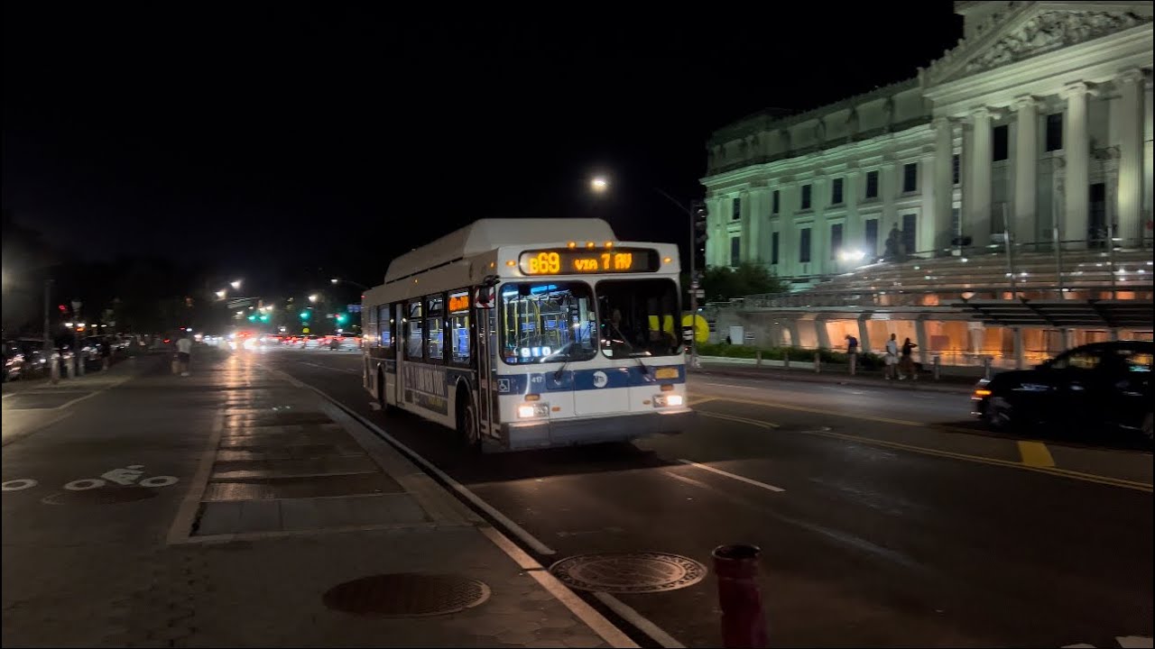 MTA New York City Bus 2011-13 New Flyer Industries C40LF 417 on Route ...