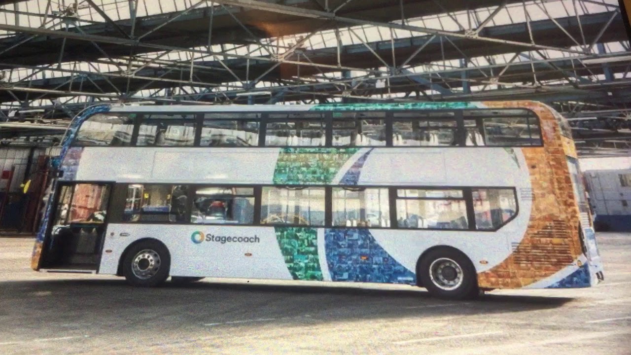 Stagecoach is changing their livery - YouTube