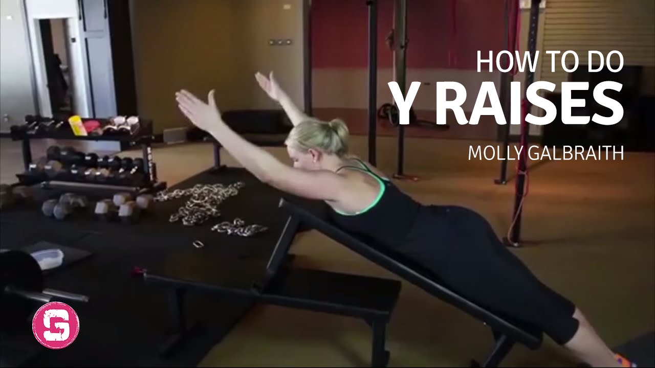 Y Raises How To Do Y Raises For Shoulder Health - YouTube