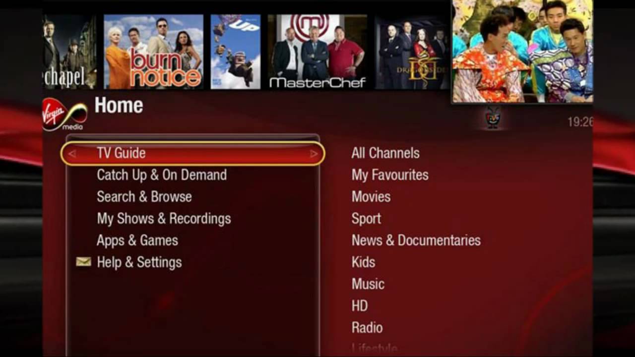 Preview - Virgin Media TiVo - YouTube