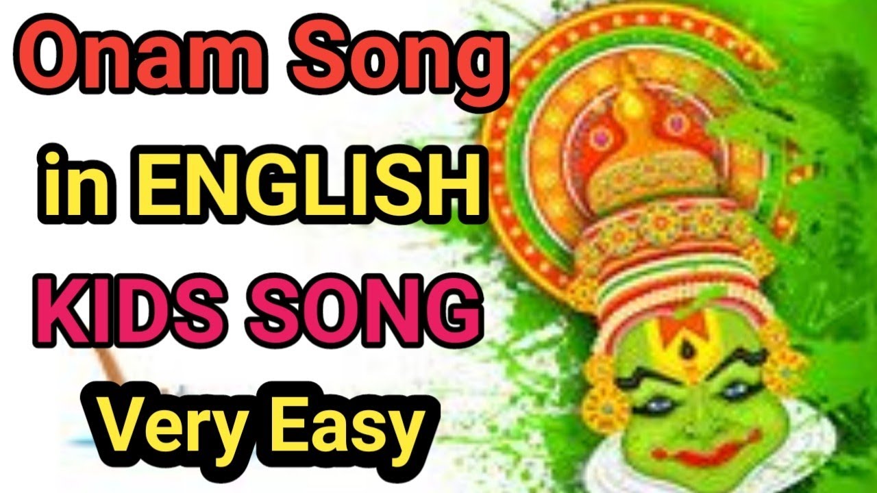 Onam Song in English | Onam English Song | Onam in English - YouTube