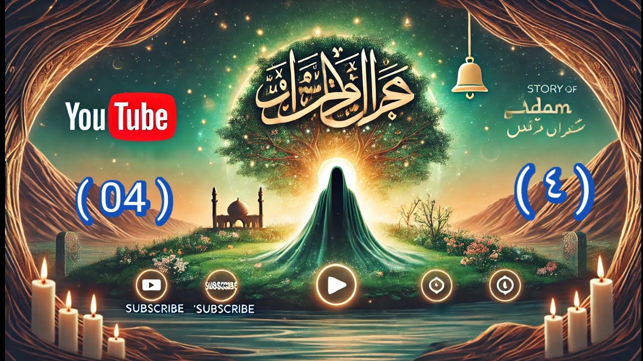 Hazrat Adam alaihissalam ka qissa. Part 04 | حضرت آدم علیہ السلام کا ...
