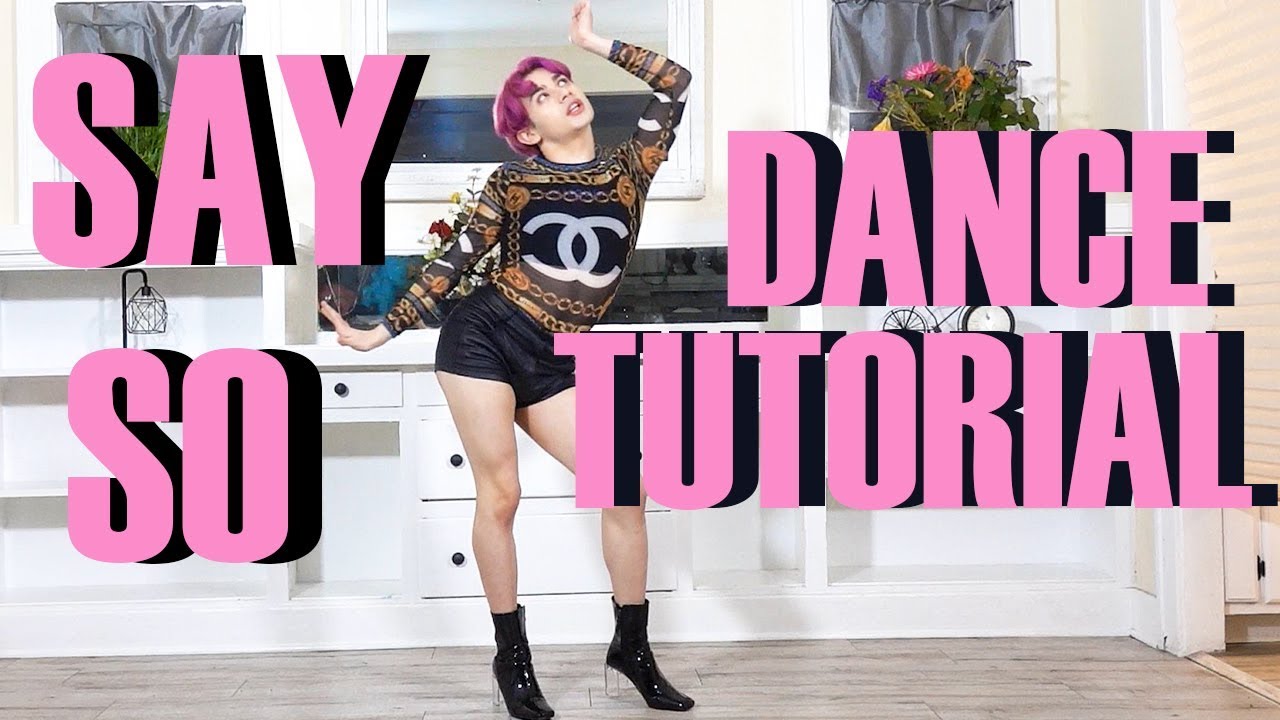 "Say So" - Doja Cat DANCE TUTORIAL by Eddie | Learn to dance for beginners - YouTube