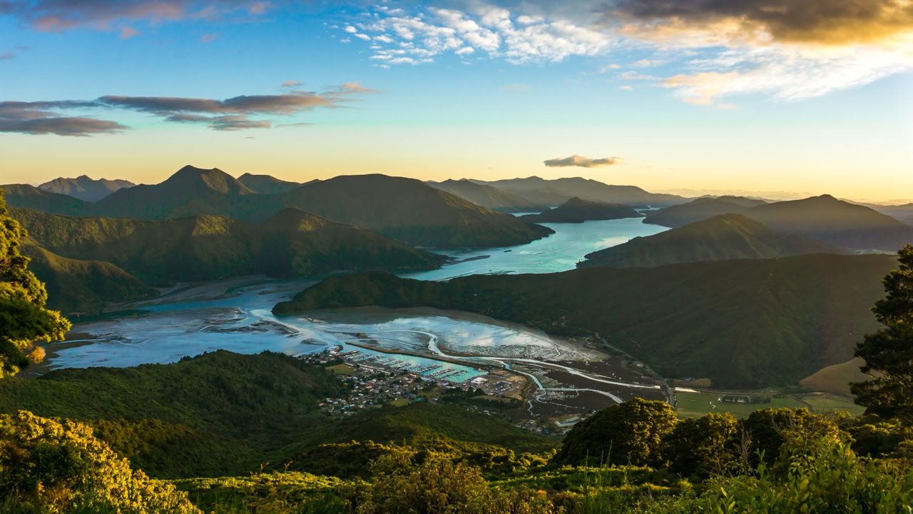 Good Morning, Havelock | TimeLapse Sunrise | New Zealand - YouTube
