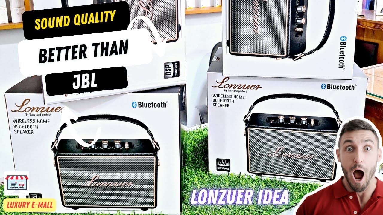 Lonzuer Idea Original Wireless Portable Speakers with DSP sound system ...