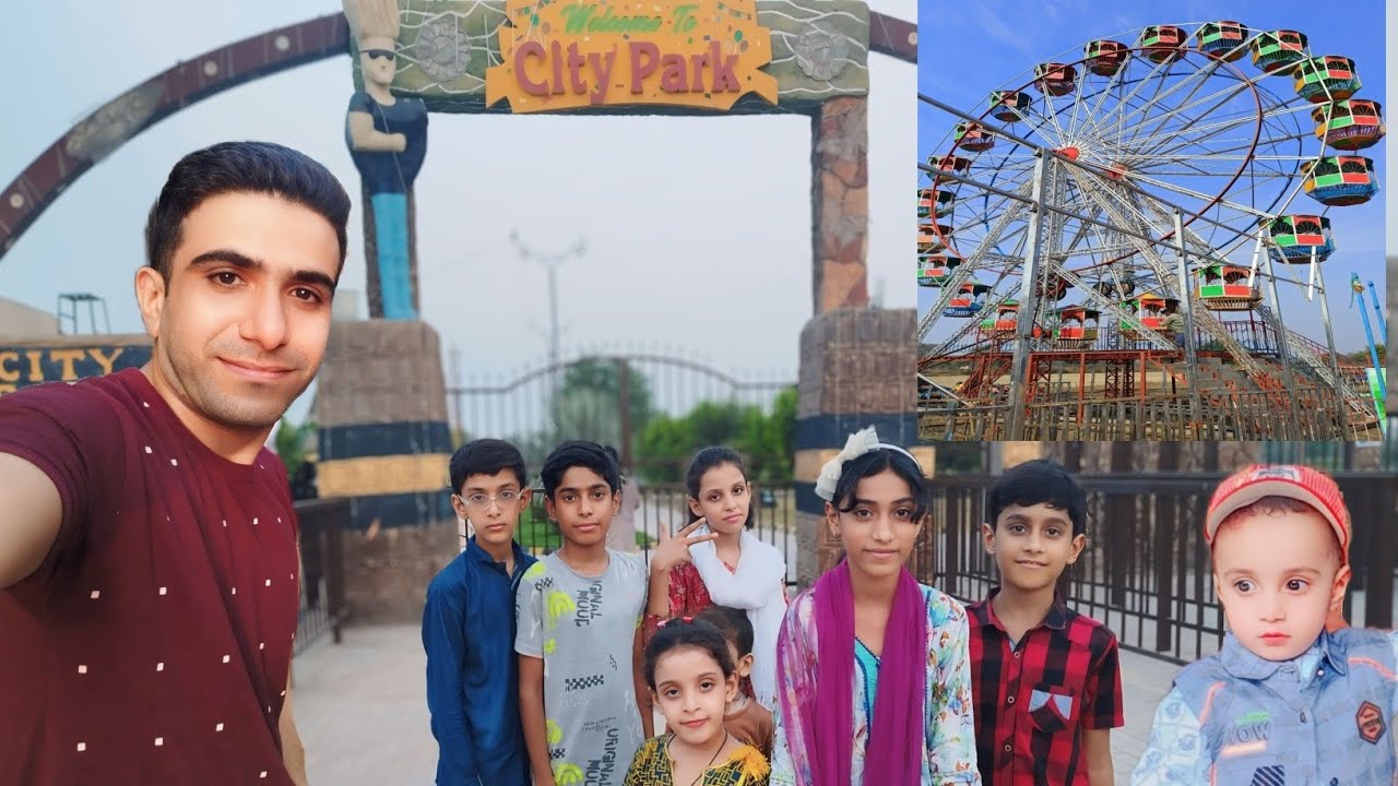 Time to fun with kids Multan city park visit - YouTube