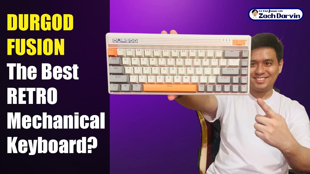 Is this the BEST Retro Mechanical Keyboard? Durgod Fusion 65% Layout ...