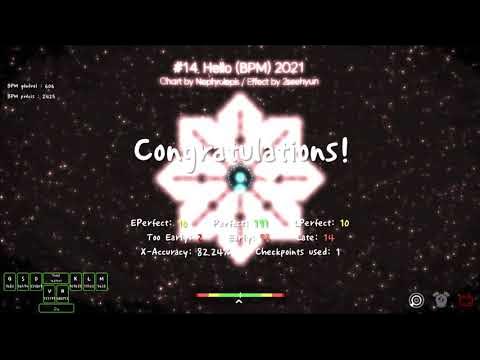 [LEVEL 21] Hello (BPM) 2021 0.6x - adofai full normal checkpoint clear - YouTube