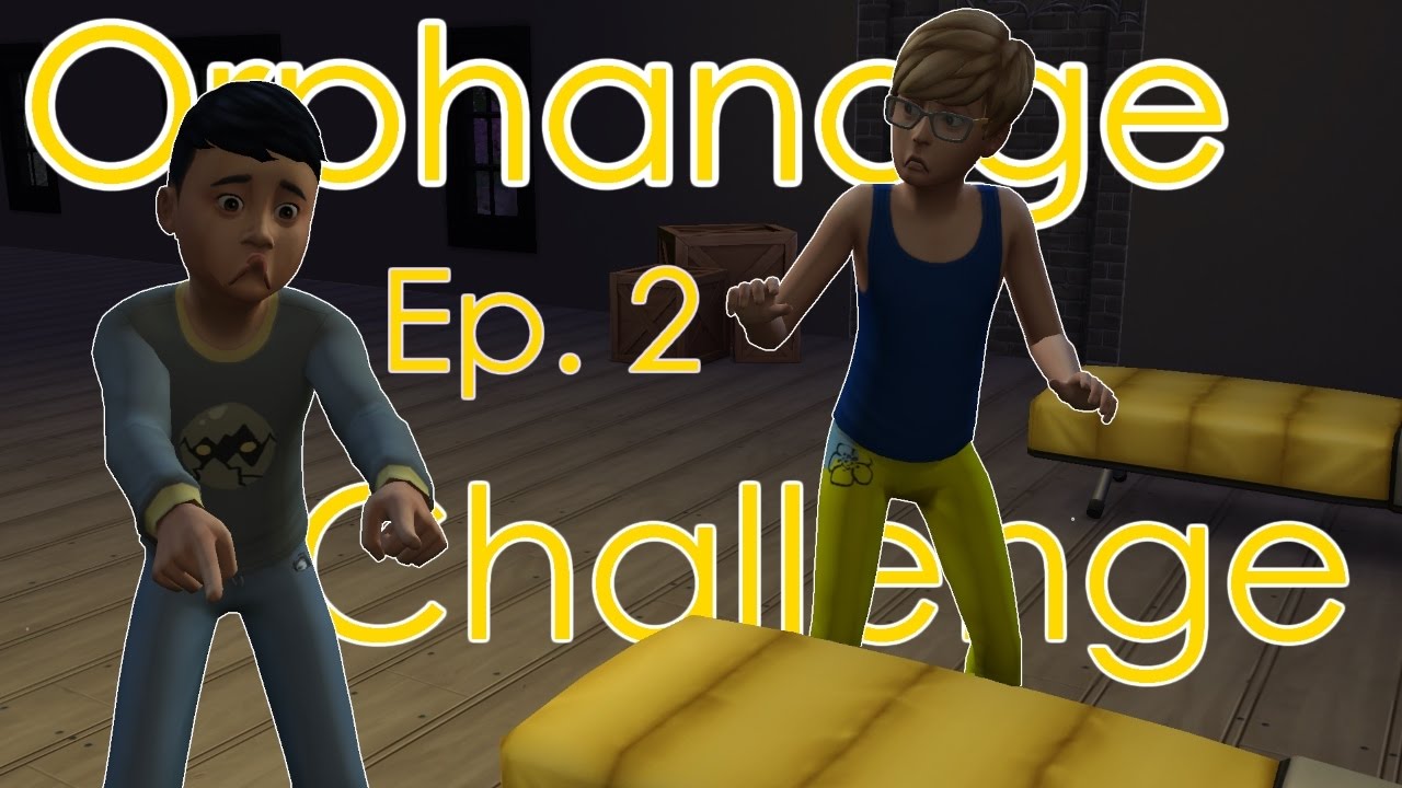 The Sims 4 Orphanage Challenge Ep. 2: Monsters and BLTs - YouTube