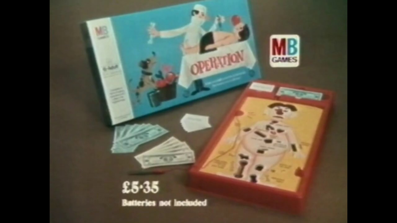Operation Game TV Commercial 1976 - YouTube