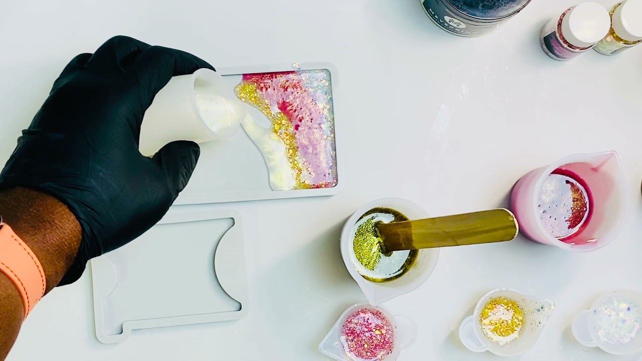 #90-Resin cell phone holder - YouTube