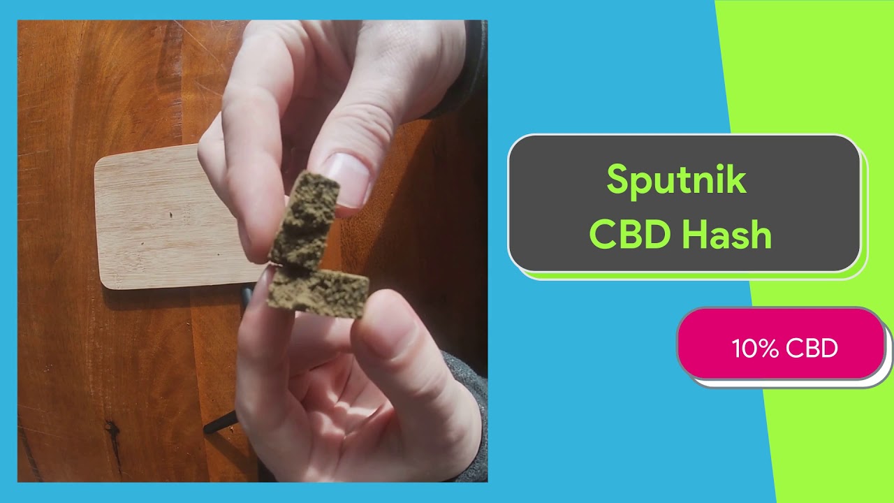 Sputnik CBD Hash par Odile.green - YouTube