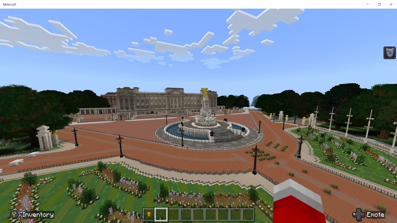 NVIDIA Queen's Platinum Jubilee RTX Minecraft Map - YouTube
